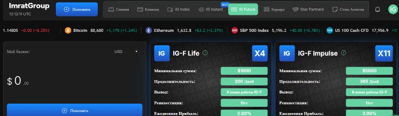 Imrat Group (Имрат Групп): реальные отзывы инвесторов о проекте